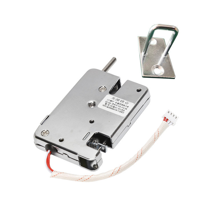 Smart Electric Cabinet Door Lock 24V Silver Vending Machine Lock