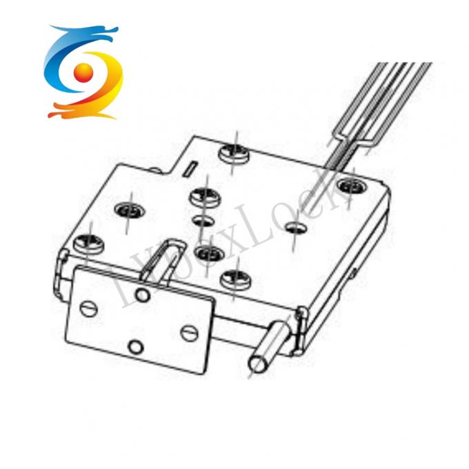 Magnetic Electric Lock Solenoid Automatic 12v Electronic Lock ...