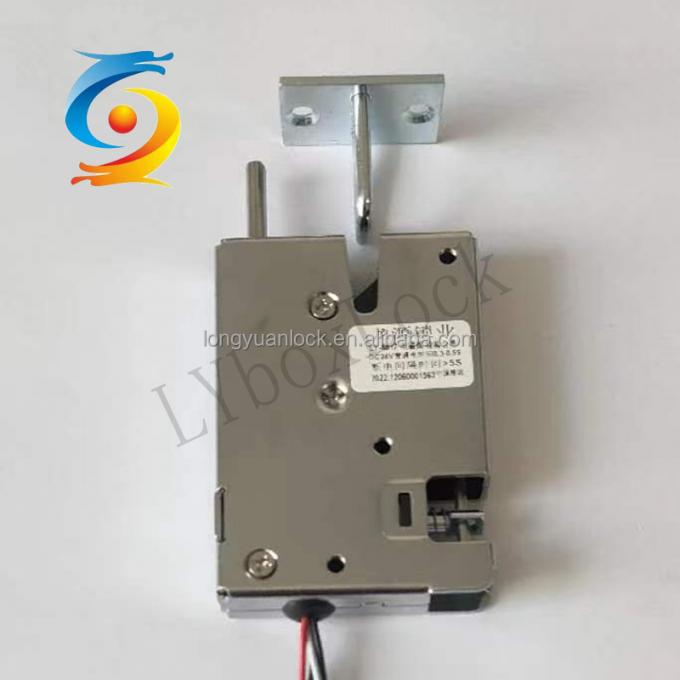 Smart Electrical Cabinet Lock Magnetic Solenoid Electronic Lock Silver