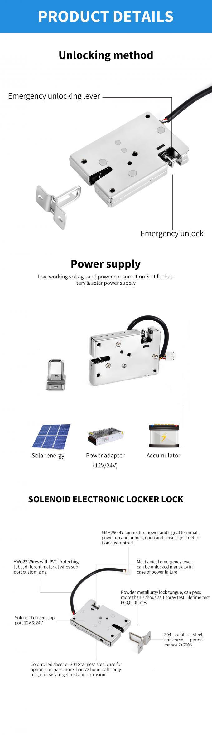 Keyless Mini Hidden Magnetic Cabinet Lock For High Security Locker