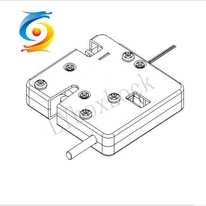 Dc 12volt Electronic Solenoid Lock Current 2.5a High Temperature ...