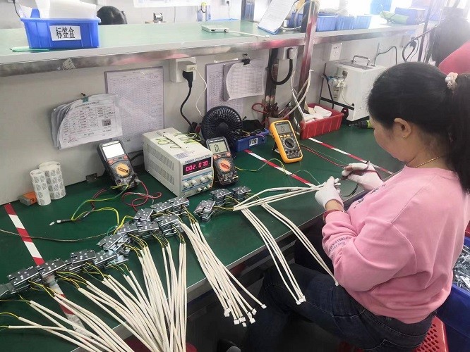 China Shenzhen Longyuan Lock Industry Co., Ltd. factory production line