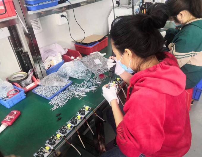 China Shenzhen Longyuan Lock Industry Co., Ltd. factory production line